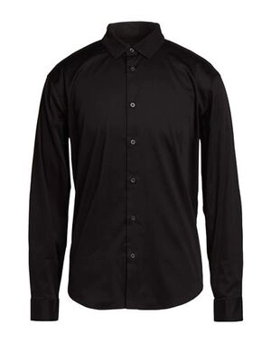 Armani Exchange Shirt Size Cotton, Elastane - Black
