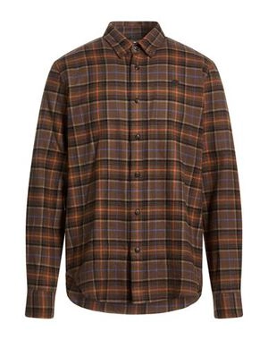 Timberland Shirt Size Cotton - Brown