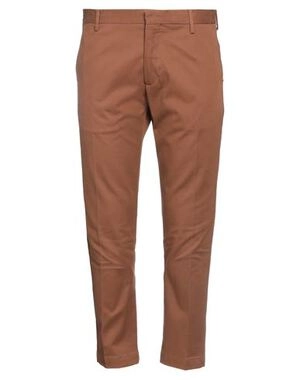 ENTRE AMIS Pants Size Cotton, Elastane - Beige