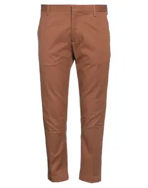 ENTRE AMIS Pants Size Cotton, Elastane - Beige