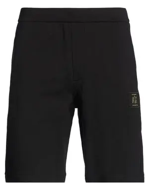 Armani Exchange Shorts & Bermuda Shorts Size Cotton - Black
