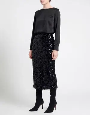 VICOLO Midi Skirt Size Polyester, Elastane