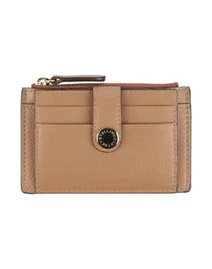 Stella McCartney Cardholder Camel Textile Fibers