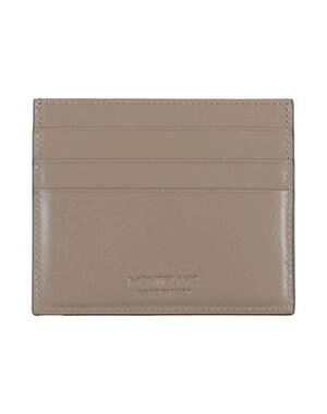 Montblanc Cardholder Taupe Leather