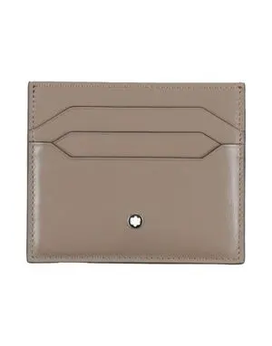 Montblanc Cardholder Taupe Leather