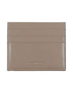 Montblanc Cardholder Taupe Leather