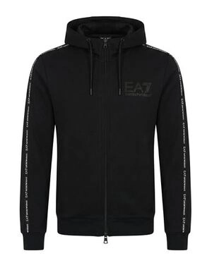 EA7 Sweatshirt Size Polyester, Viscose, Elastane - Black