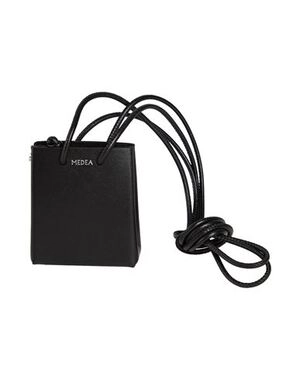 Medea Shoulder Bag Leather - Black