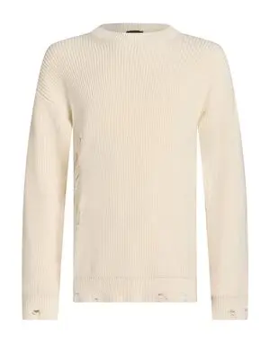 DISCLAIMER Sweater Cream Size Cotton