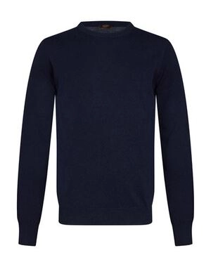 MOORER Sweater Size Silk, Cashmere - Navy
