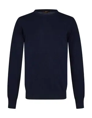 MOORER Crewneck Silk And Cashmere Sweater