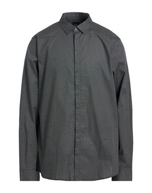 Armani Exchange Shirt Size Cotton, Elastane - Black