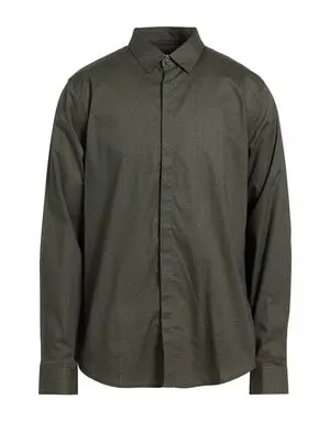 Armani Exchange Shirt Size Cotton, Elastane - Green