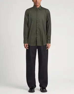 Armani Exchange Shirt Size Cotton, Elastane - Green