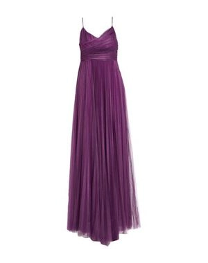 Fabiana Filippi Maxi Dress Plum Size Polyester - Purple