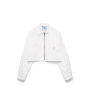 Prada Chino Blouson Jacket - White
