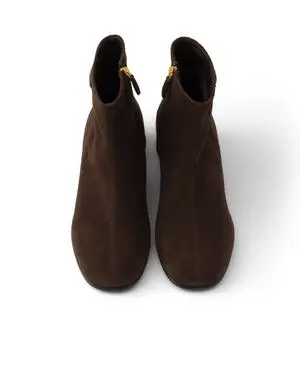 Prada Suede Booties