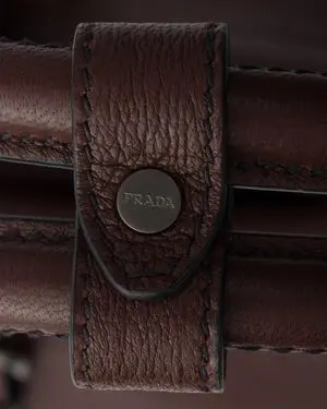 Prada Large Leather Tote Bag