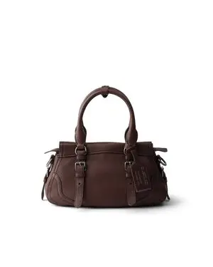 Prada Large Leather Tote Bag