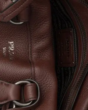Prada Large Leather Tote Bag