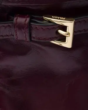 Prada Bonnie Leather Mini Shoulder Bag