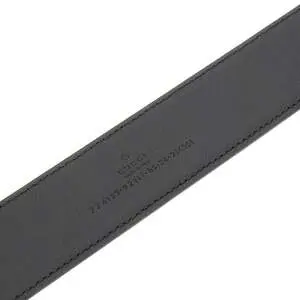 Gucci Gg Supreme Belt With Interlocking G Buckle