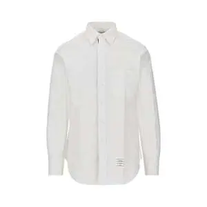 Thom Browne Oxford Cotton Shirt - White
