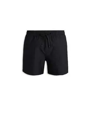 Balmain Monogram Swim Shorts - Black