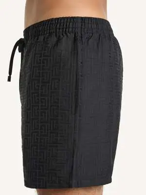 Balmain Monogram Swim Shorts