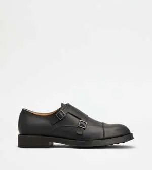 TOD'S Monkstraps In Leather