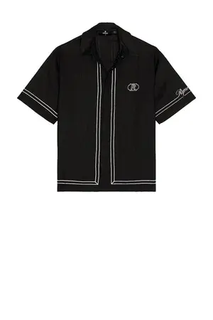 REPRESENT Border Shirt - Jet Black
