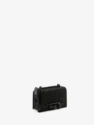 Alexander McQueen Crystal-embellished Mini Jewelled Satchel