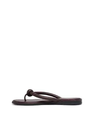 THERAPY AUSTRALIA Tyana Open Round Toe Sandal - Chocolate Pu