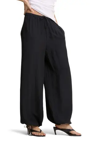 NOBODY'S CHILD Violet Cuffed Wide Leg Trousers