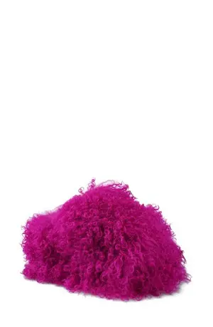ZIGI Opal Waterproof Genuine Shearling Slipper Fusch