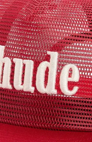 Rhude Logo Mesh Trucker Cap