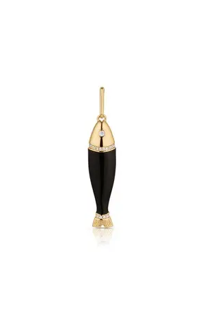 THATCH Marin Fish Charm - Black