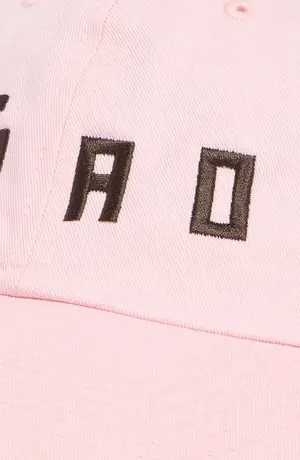 Clare V. Ciao Embroidered Baseball Cap