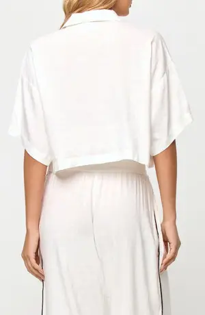 L*Space Kitt Cropped Cover-up Top