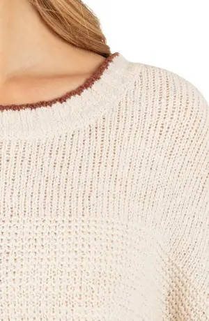 Hurley Linear Bateau Neck Sweater
