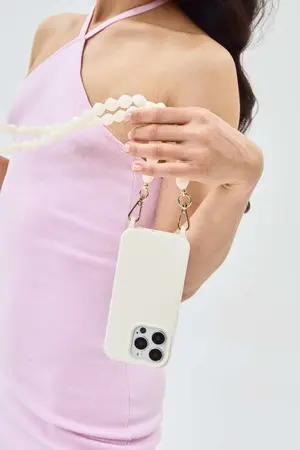 Cordée Cases Valerie Phone Chain Set - Ivory