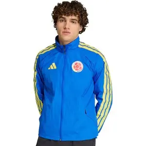 Adidas Colombia National Team 2026 Home Full-zip Game Day Anthem Jacket - Blue