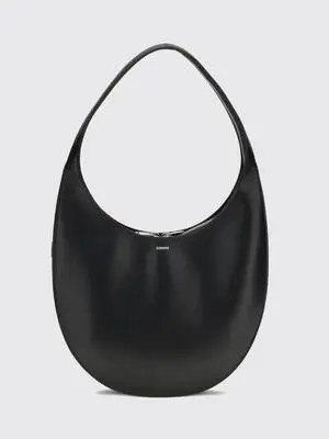 Coperni Swipe Leather Shoulder Bag - Black