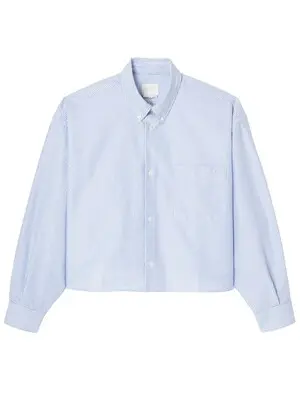 A.p.c. Sophia Striped Button-down Shirt