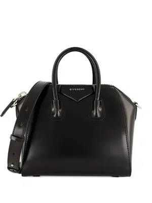 Givenchy Mini Antigona Bag In Box Leather - Black