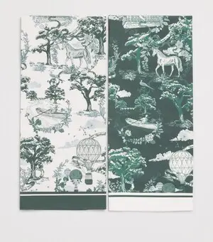 Harrods Toile Tea Towels