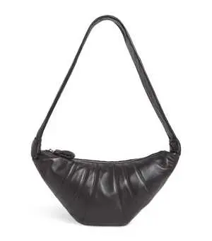 LEMAIRE Lemaire Medium Grained Leather Croissant Shoulder Bag