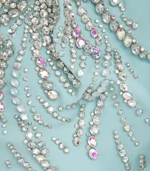 Jenny Packham Embellished Petal Gown