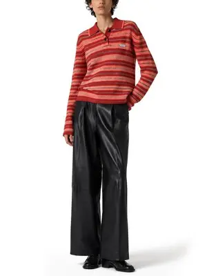Paul Smith Striped Rugby Shirt - Pink