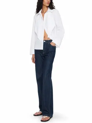 Tory Burch Cotton Tunic With Bow Detail - White